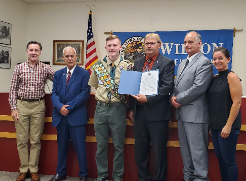 Senior Logan Bruno earns Eagle Scout, highest Boy Scouts of America ...