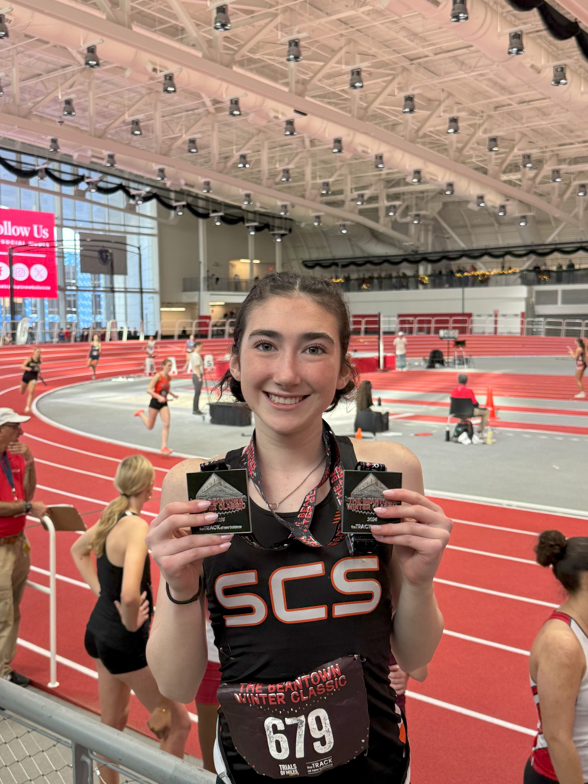 Varsity indoor track athlete breaks two school records - Schuylerville ...